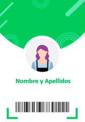 Plantillas para Gafetes ️ en WORD 2024 para Imprimir