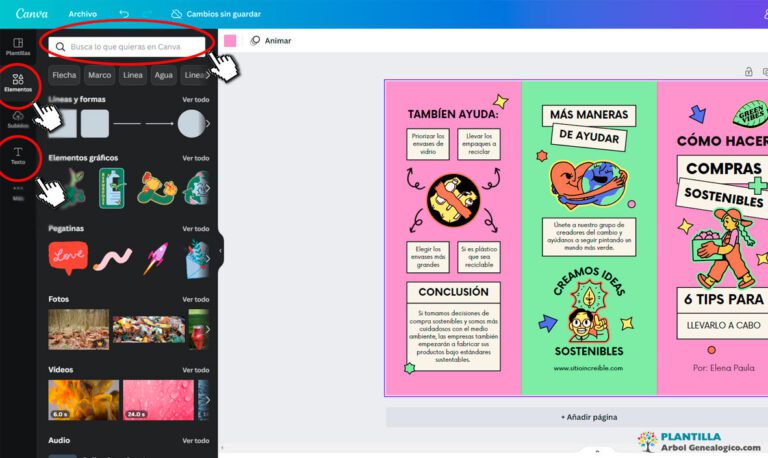Plantillas para TRÍPTICOS Word GRATIS ️ 2022