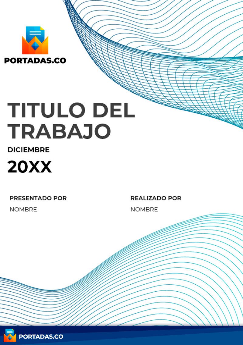 Portadas de Informática para Word 【 Cuadernos & Trabajos