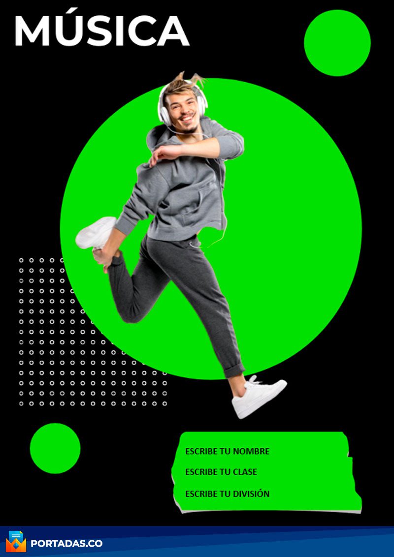 Portadas de Música ⊛ para Cuadernos y Trabajos 【 2025