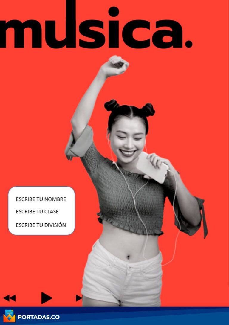 Portadas de Música ⊛ para Cuadernos y Trabajos 【 2025