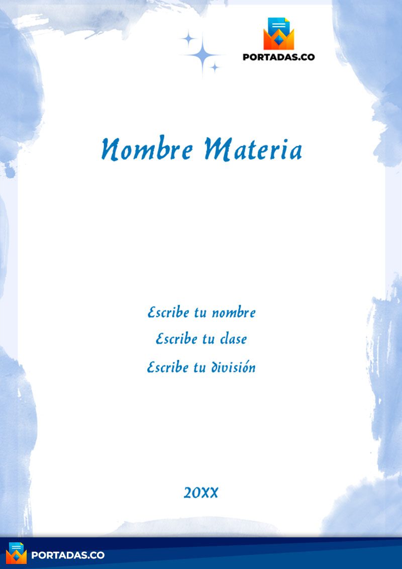 ≫ Portadas Bonitas para Caratulas de Cuadernos 【 2024