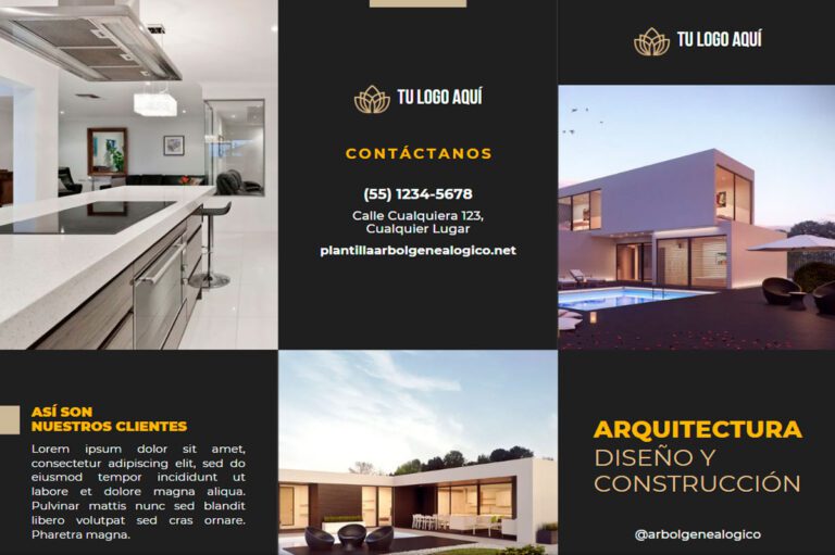 Trípticos Inmobiliarios 🚀 ¡Descarga Plantillas y Atrae Clientes!