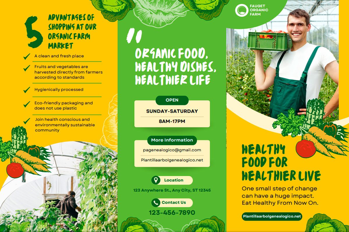 Trípticos de Vida Saludable, Alimentación, Salud y más en Word