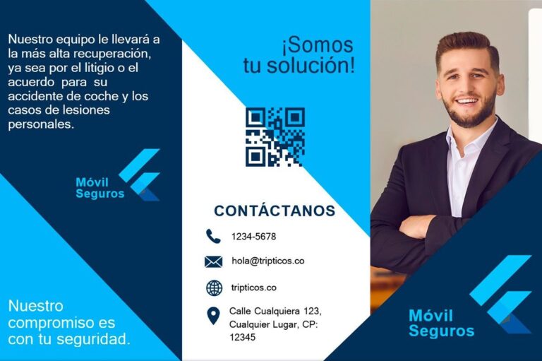 Trípticos de negocios ️ Plantillas Word profesionales y gratis